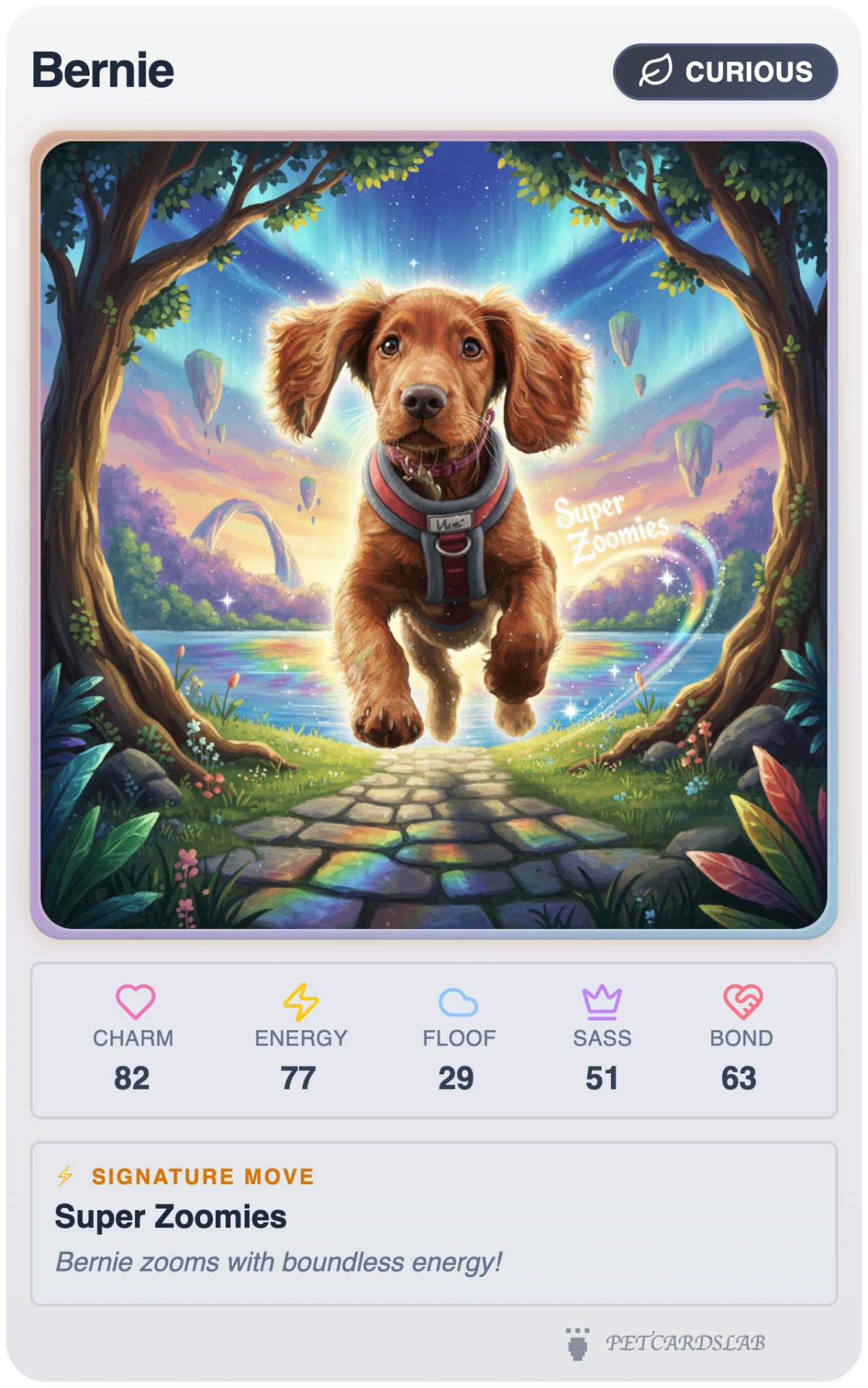 Custom Pet Portrait on Canvas | PetCardsLab